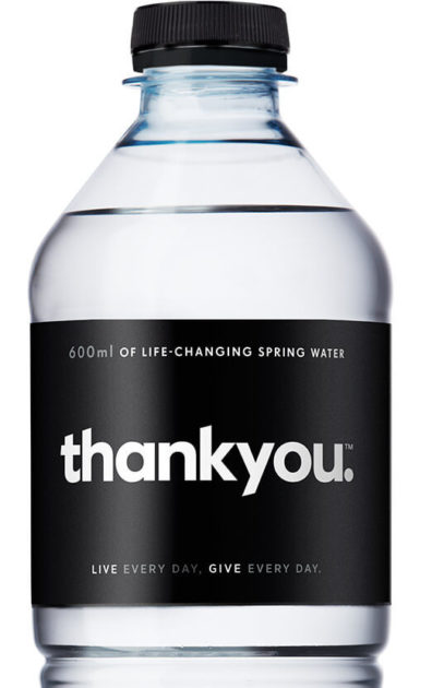 Thankyou Water Logo