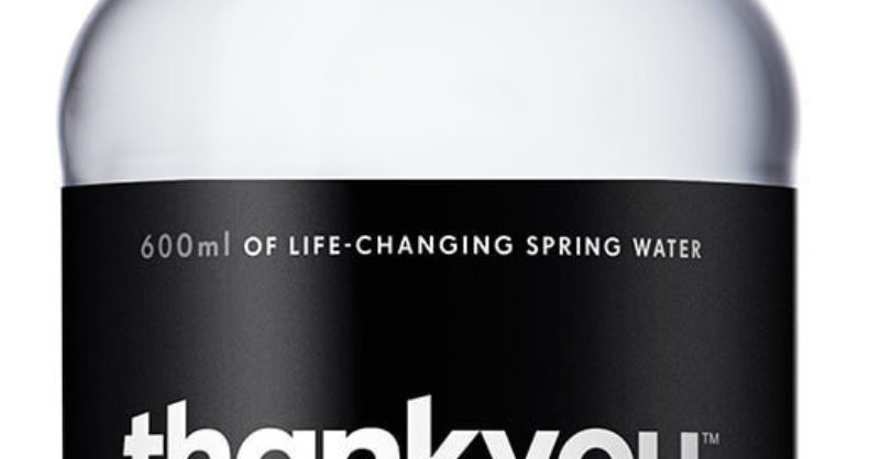 Thankyou Water Logo